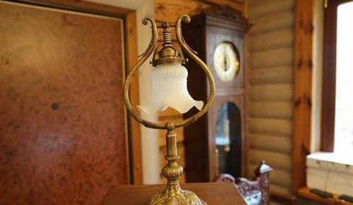 Лампа/бра антикварная, бронза, начало 20 века