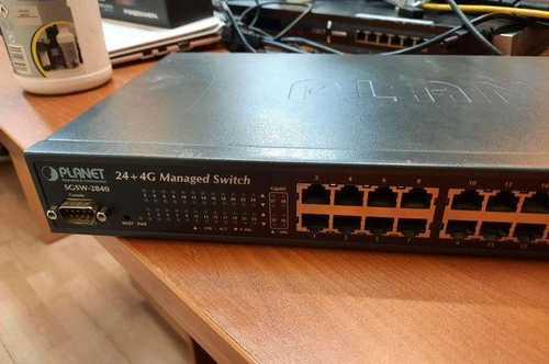 Коммутатор Planet sgsw-2840. 28 портов