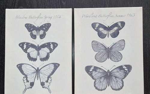 Картины IKEA бабочки 2шт