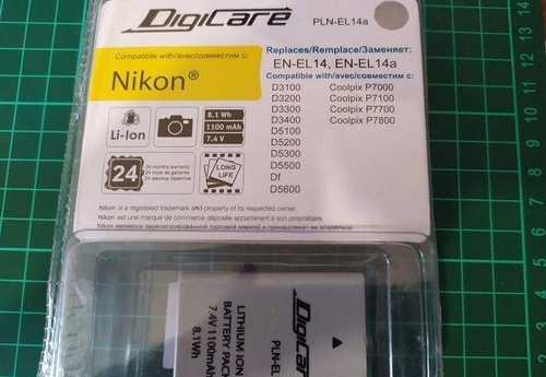 Аккумулятор для цифр. фотоаппарата Nikon DigiCare