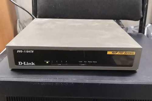 Голосовой шлюз d-link dvg-1104tn