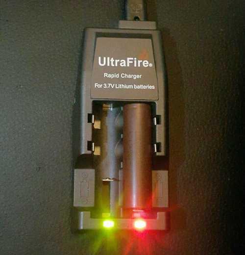 Зарядное утройство UltraFire rapid charger 3.7v