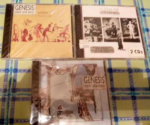 Genesis. 3 CD. Фирменные, лицензия