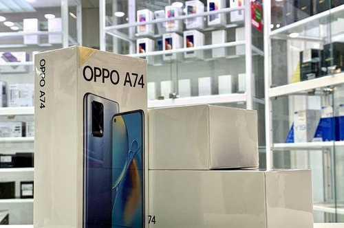Oppo A74 128Gb Blue Новый смартфон