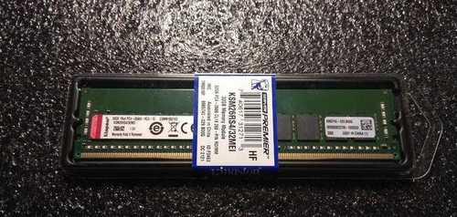 Память DDR4 Kingston 32Gb dimm ECC Reg 2666MHz