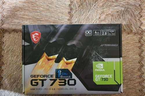 Видеокарта MSI GeForce GT 730 4GB (N730K-4GD3/OCV1