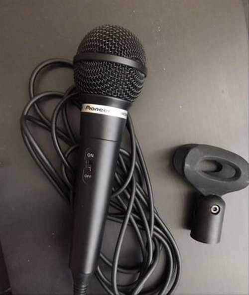 Микрофон Pioneer для караоке с держателем