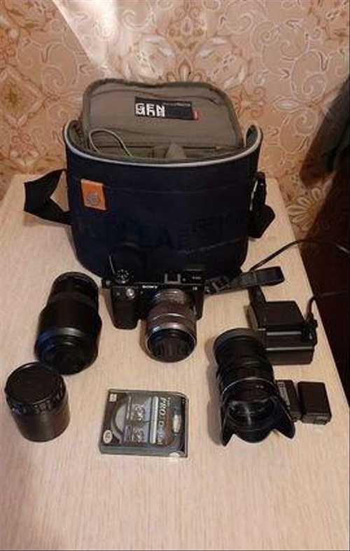 Зеркальный фотоаппарат sony nex 6
