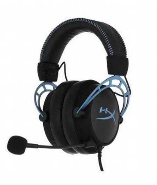 Игровые наушники HyperX Cloud Alpha S Blue