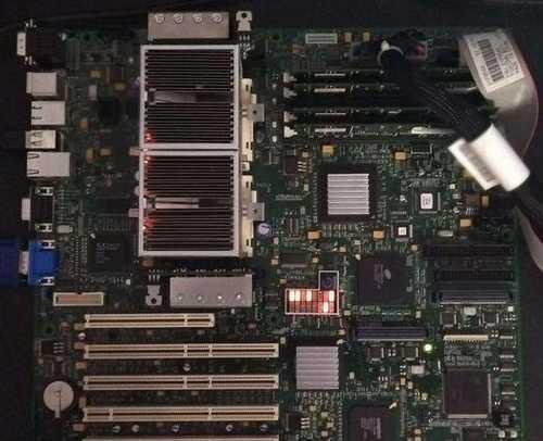 Ретро Pentium III Dual Ibm server xseries 232