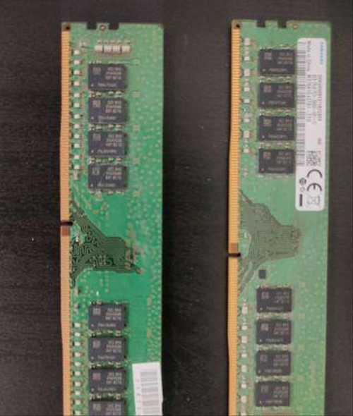 Samsung ddr4 2x8 гб