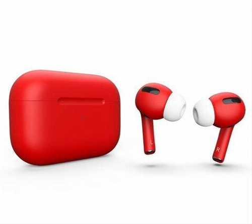Наушники Apple AirPods Pro Color Красный матовый