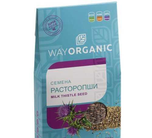 Семена расторопши Wayorganic (200 г)