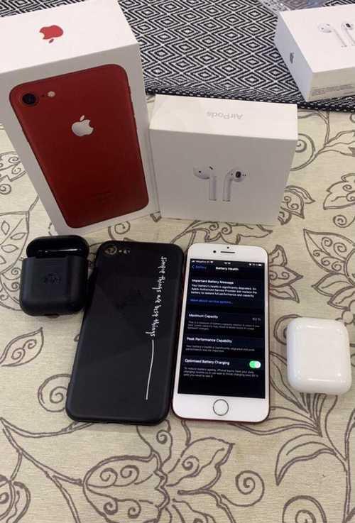 iPhone 7 product RED 128gb