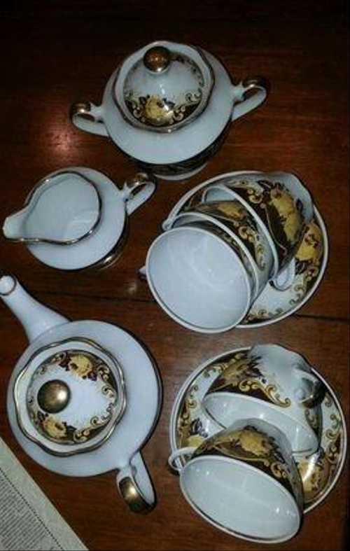 Сервиз чайный рижский СССР