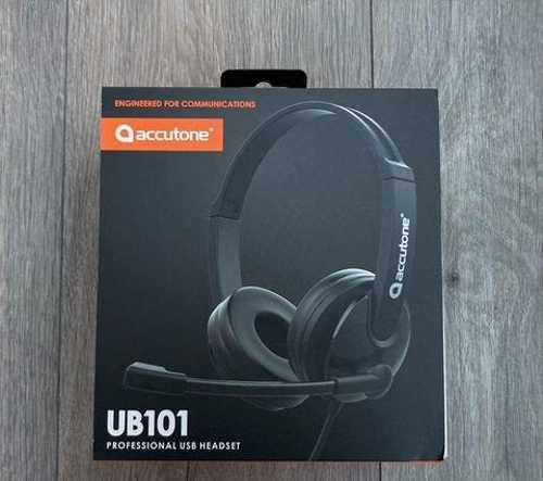 Компьютерная гарнитура Accutone UB101, черный