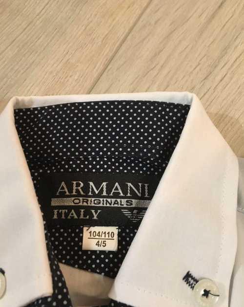 Новая детская рубашка Armani