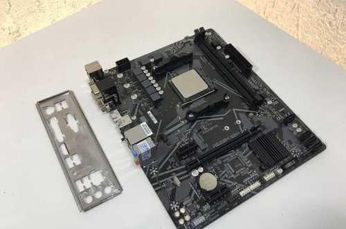 Процессор AMD Ryzen 3 4300GE + Gigabyte A520M S2H