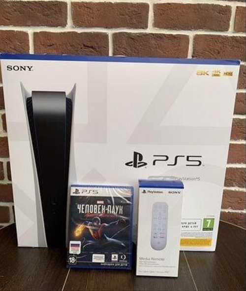 Sony Playstation 5 +Spider Man+пду