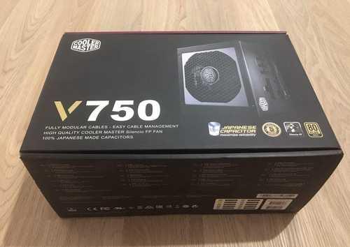 Блок питания Cooler Master V750 Modular 750W (RS75