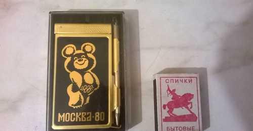 СССР. Олимпиада 1980. Символ. Блокнот