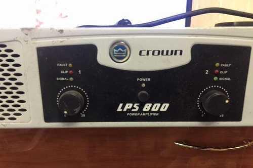 Crown lps 1500 схема