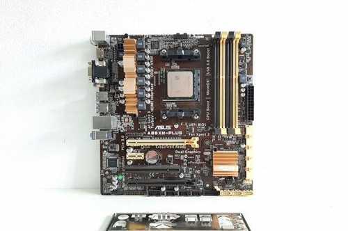 Связка Asus A88XM-Plus + процессор A4 5300 + кулер