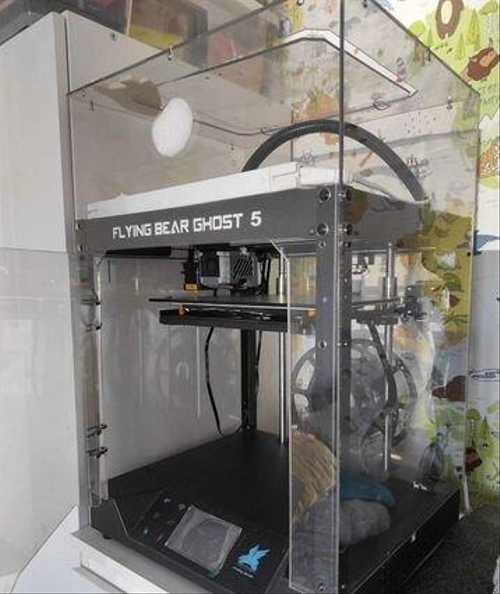 3D принтер FlyingBear Ghost 5 + пластик