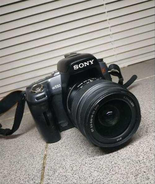 Фотоаппарат sony a550