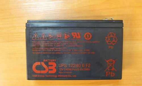 Новый аккумулятор для ибп 12V 6Ah CSB UPS 122406F2