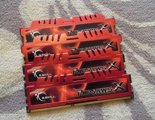 G.Skill Ripjaws-Х \ DDR3 1600MHz \ 32GB