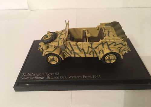 1/48.Коллекционная готовая модель Kubelwagen Type