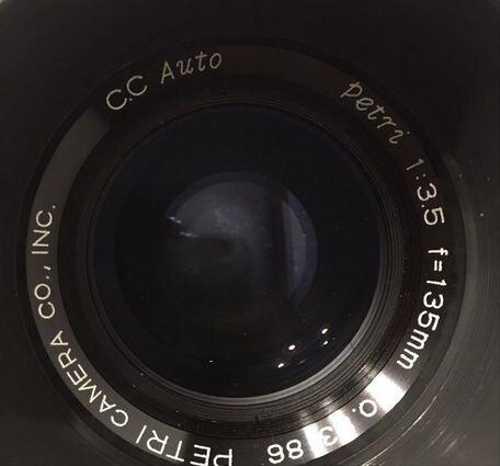 Объектив Petri Camera f135