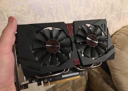 Видеокарта Nvidia GTX960 2gb asus strix