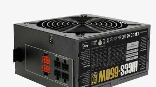 Игровой блок питания AeroCool higgs 650w