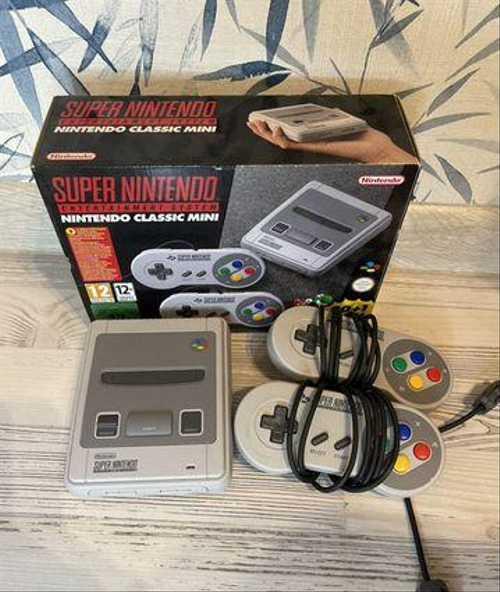 Snes classic mini в коробке