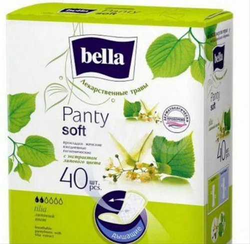 Bella прокладки ежедневные Panty soft tilia