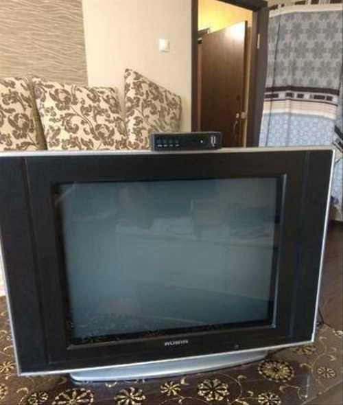 ЭЛТ-телевизор с плоским экраном rubin 55sm10-4