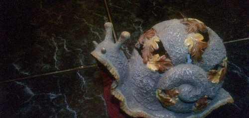 Фигурка улитки керамика Россия 90е годы