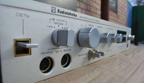 Усилитель Radiotehnika У-101 стерео Hi-Fi