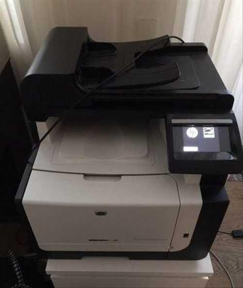 Цветной принтер HP Laser jet pro CM1415fnw