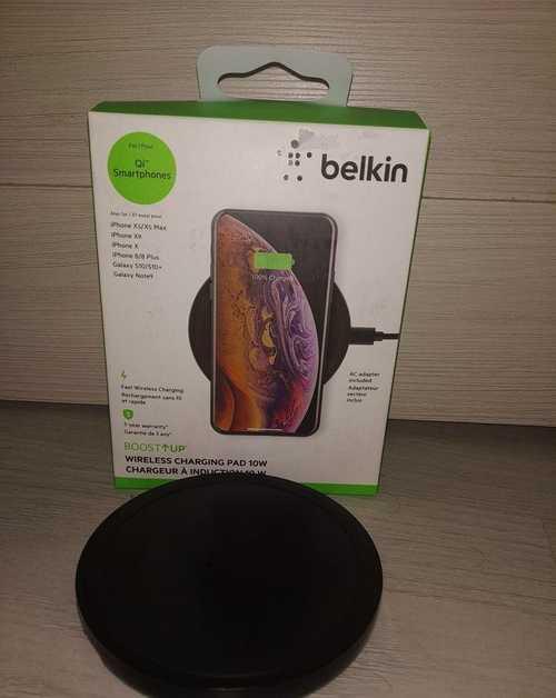 Belkin беспроводная зарядка boost up 10w, новая