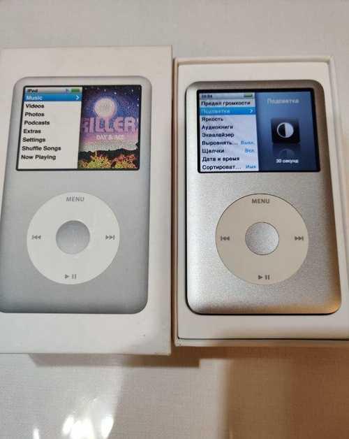 Плеер iPod Classic 7. 160Gb. Полный комплект. Почт