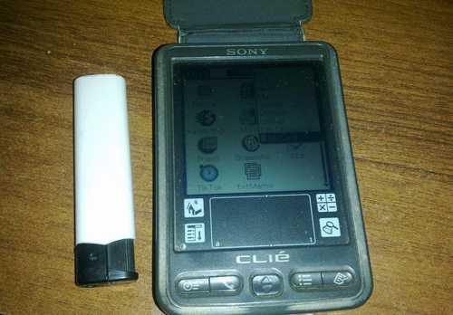 PDA Sony Clie PEG-SL10/U работает от батареек