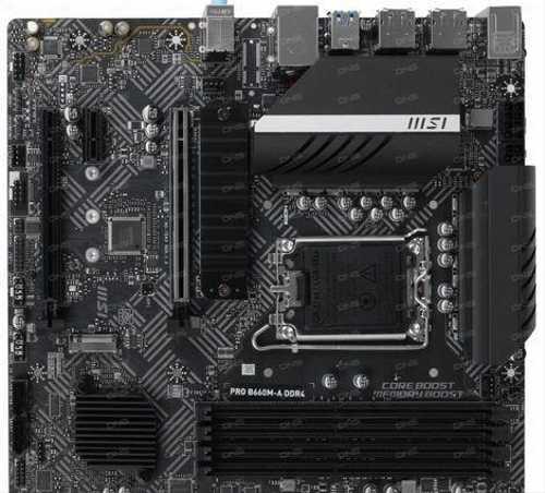 I5-12500 LGA1700 + MSI PRO B660M-A DDR4