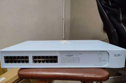 Коммутатор 3Com Switch 3300 24-Port 3C16980A