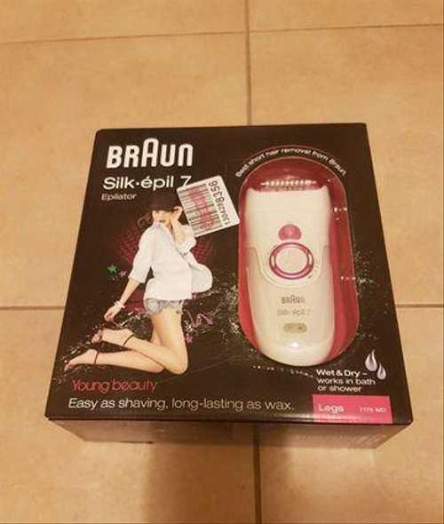 Новый эпилятор Braun