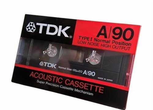 Аудиокассеты TDK type 1 A90