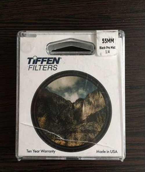 Фильтр tiffen black pro-mist 1/4 55 mm, оригинал