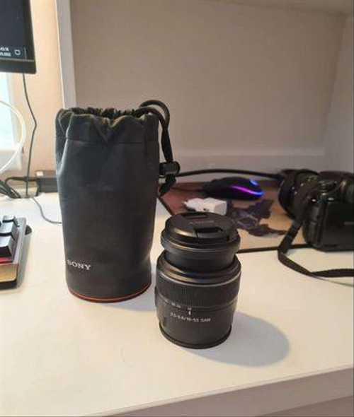 Объектив на Sony A 18-55 3,5-5,6